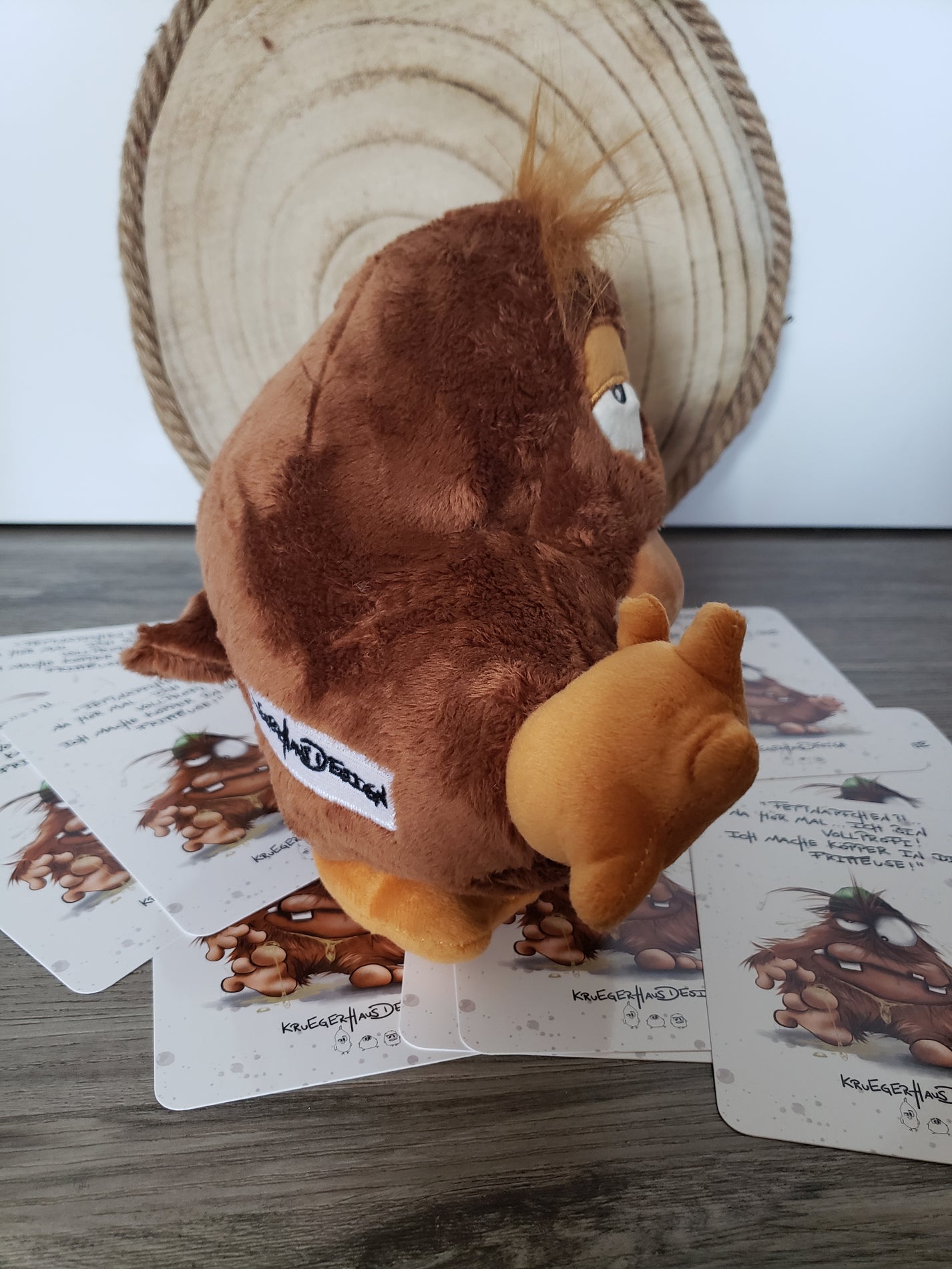 Kruegerhausdesign Stofftier, Plüschtier, Hugo der Pechvogel Monster, F